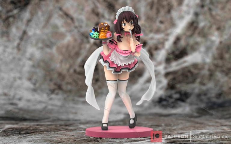 Sin3Dstudio 为美好的世界献上祝福 悠悠 - 3DJianMo