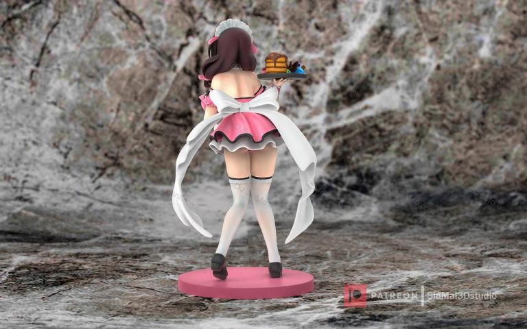 Sin3Dstudio 为美好的世界献上祝福 悠悠 - 3DJianMo