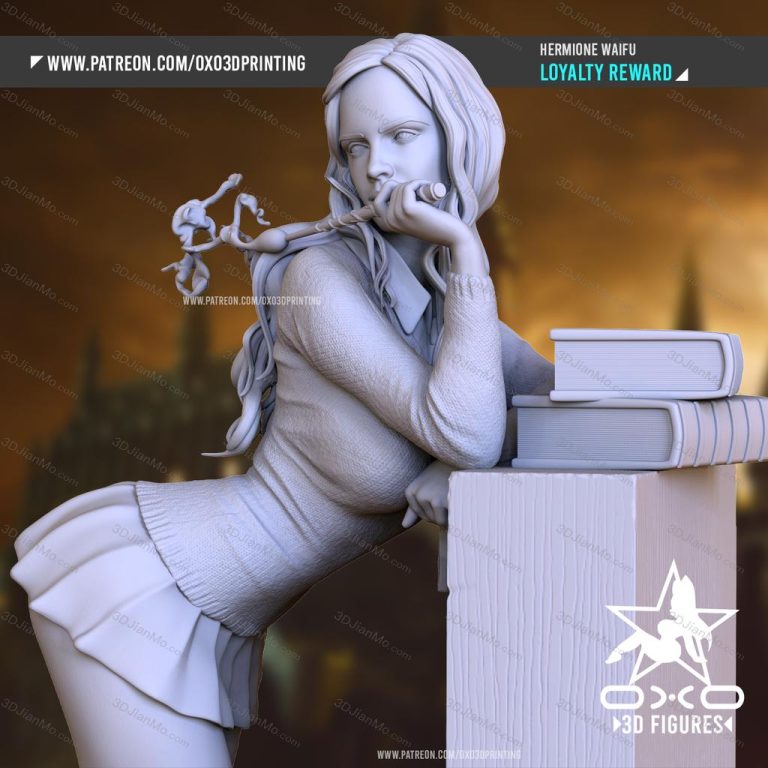 OXO3D 哈利波特 赫敏 - 3DJianMo