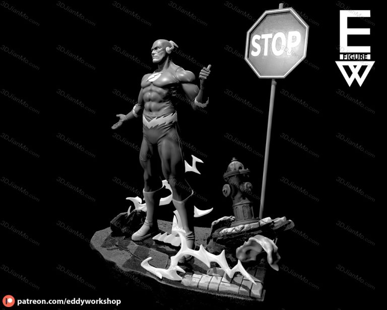 Eddy Workshop DC漫画 闪电侠 - 3DJianMo