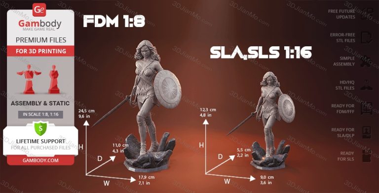 Gambody DC漫画 神奇女侠 - 3DJianMo