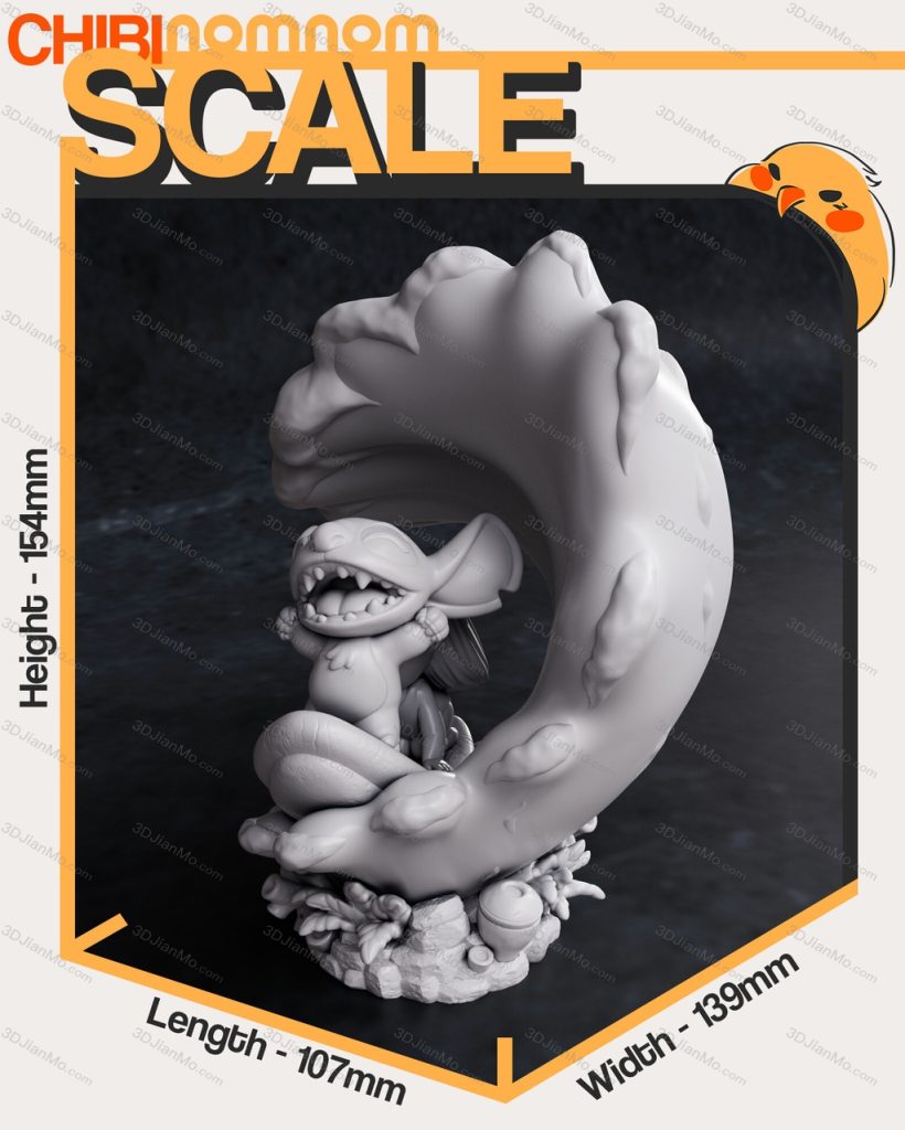 NomNom 星际宝贝 莉萝和史迪奇 - 3DJianMo