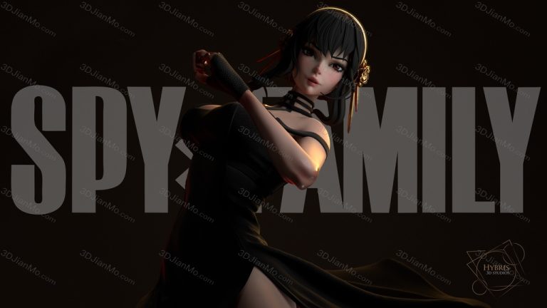 Hybris 间谍过家家 约尔·福杰 - 3DJianMo