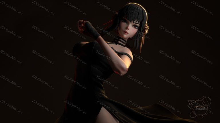 Hybris 间谍过家家 约尔·福杰 - 3DJianMo