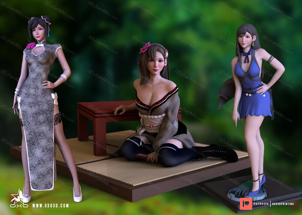 OXO3D 精灵旅社 吸血鬼梅菲斯 - 3DJianMo